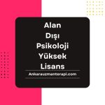 Alan Dışı Psikoloji Yüksek Lisans Nasıl Yapılır? - Ankara Psikolog